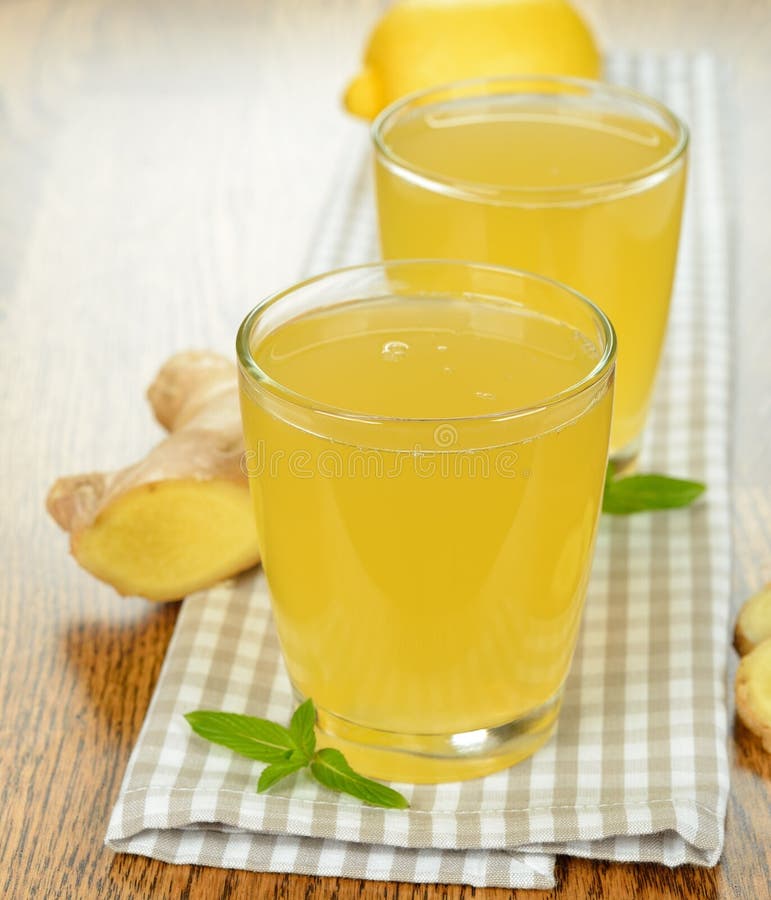 Ginger tea stock photo. Image of portion, glass, nutrition - 34379926