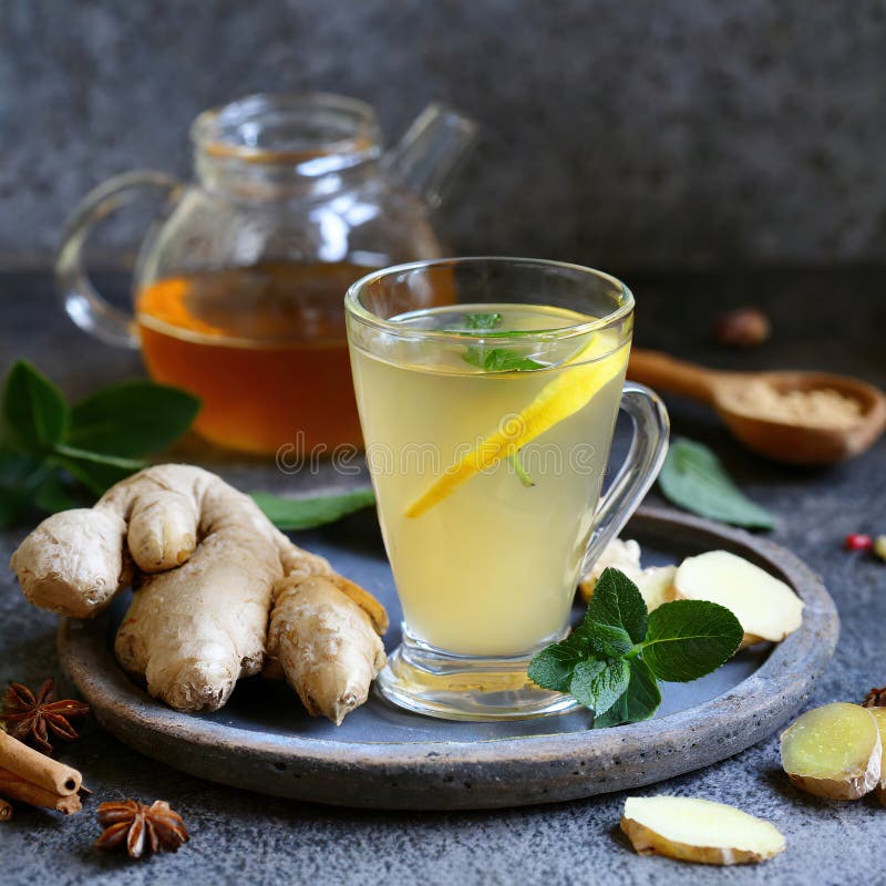 Ginger Tea healthy drink stock photo. Image of warm - 302051848