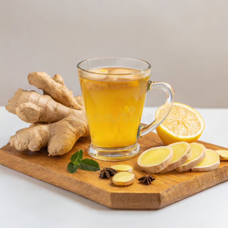 Ginger Tea healthy drink stock image. Image of healthy - 302051859