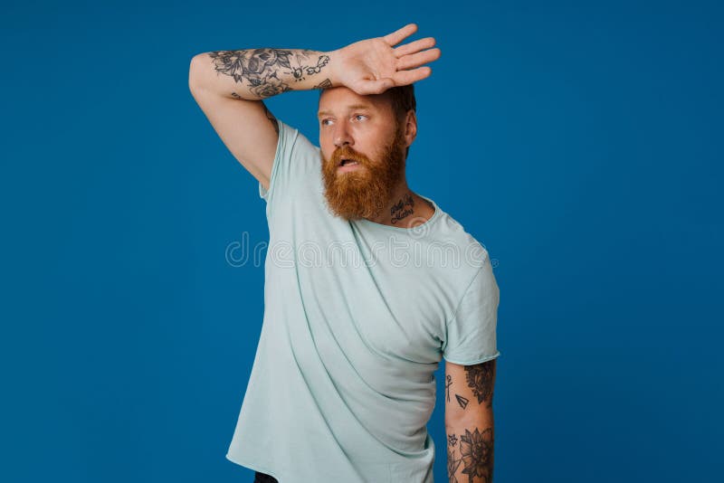 406 Man Wiping Forehead Stock Photos - Free & Royalty-Free Stock Photos ...