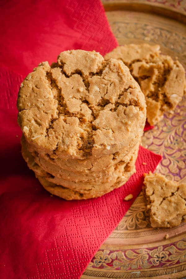 Ginger and Treacle Cookies stock photo. Image of molasses - 55861948
