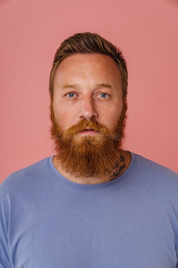 Ginger White Boy Looking Aside while Posing with Skateboard Stock Photo ...