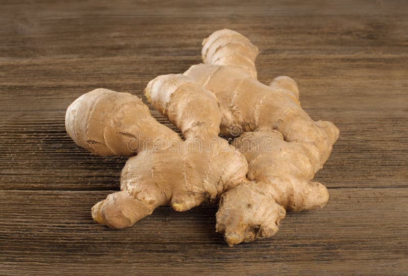 Ginger on the wooden table stock image. Image of odor - 54639985