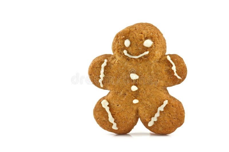 Undecorated Gingerbread Man Stock Image - Image of clean, full: 6399989