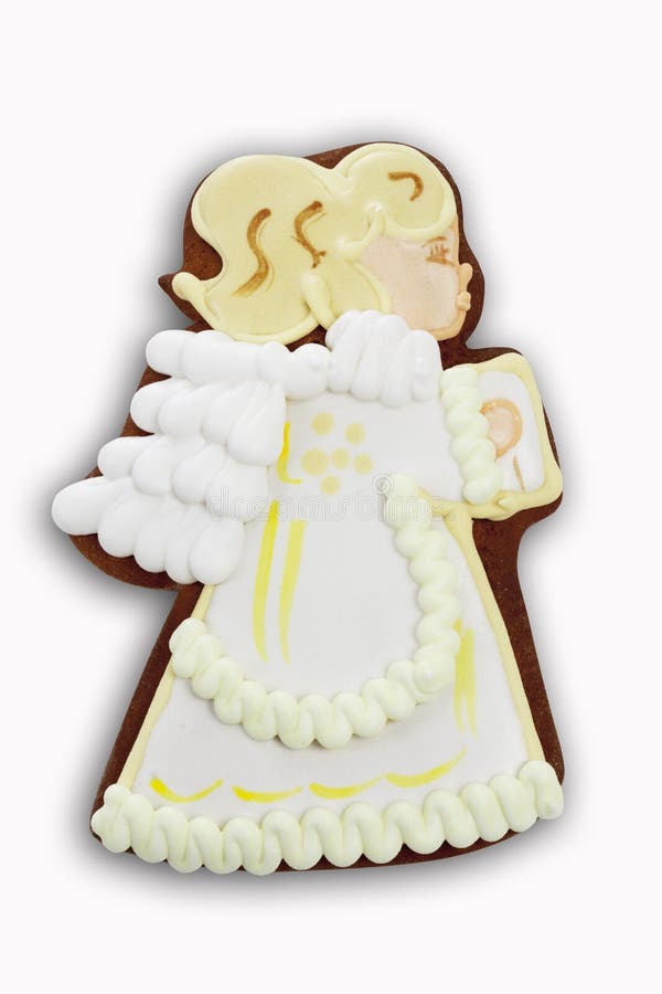 Gingerbread angel stock image. Image of cookies, angel - 10170627