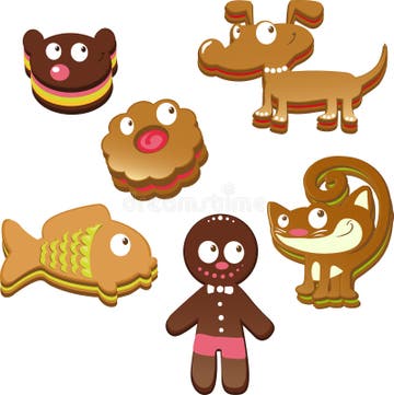 Gingerbread Dog Stock Illustrations – 536 Gingerbread Dog Stock ...