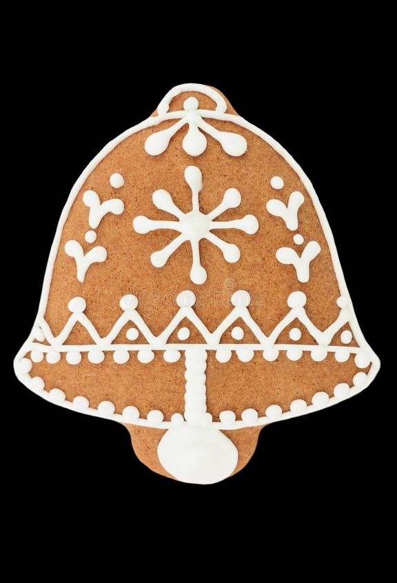 Gingerbread bell stock photo. Image of childhood, food - 17030164