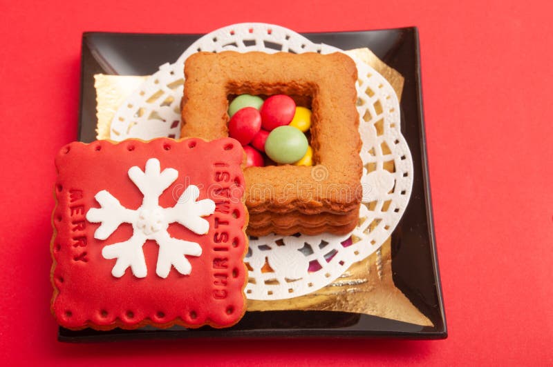 Gingerbread and candies stock image. Image of childhood - 132274911