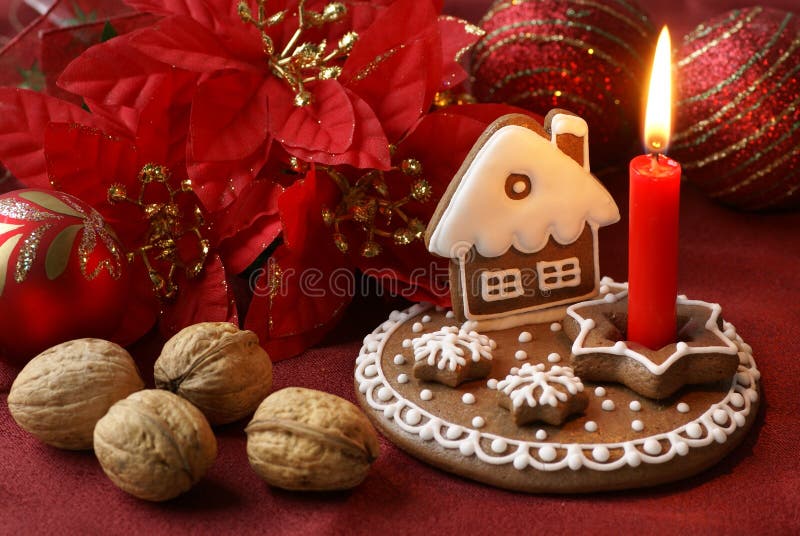 Gingerbread candlestick stock image. Image of walnut - 32750273