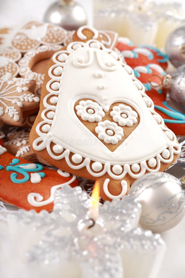 Gingerbread for Christmas stock photo. Image of habit - 11161678