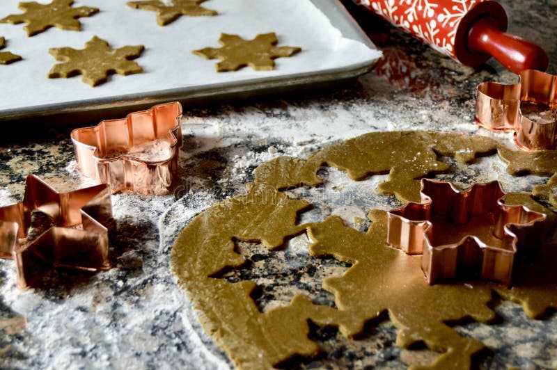 Holiday baking stock photo. Image of flatten, brown - 134955566