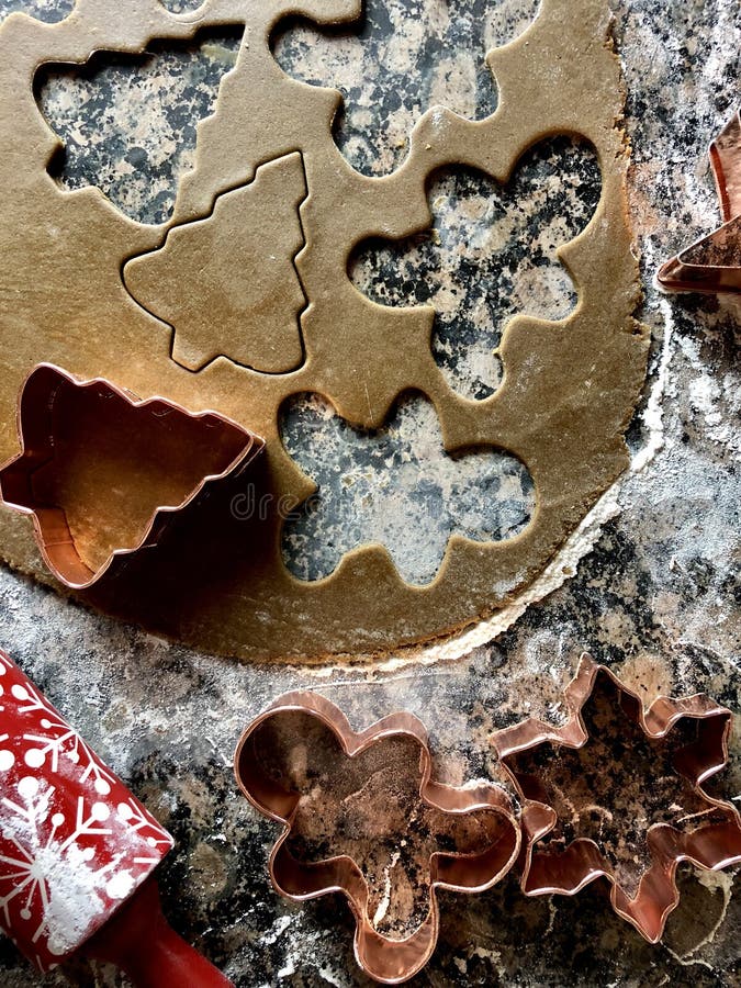 Holiday baking stock image. Image of messy, baking, flour - 134955577