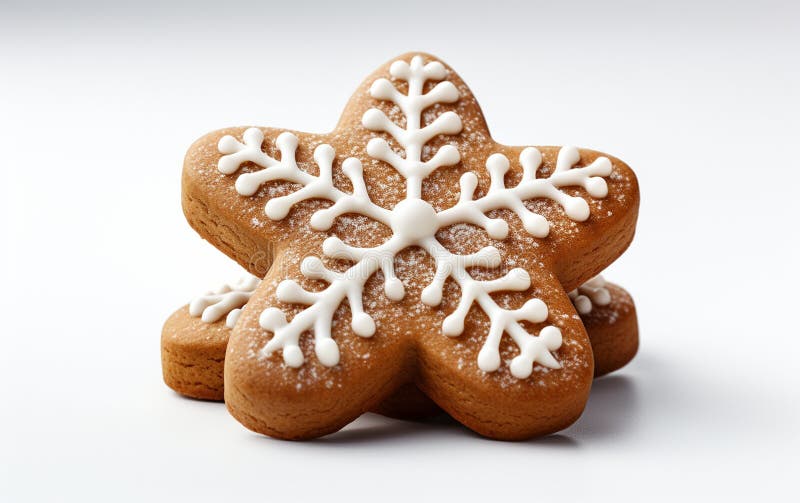 Gingerbread Cookie with No Background Stock Illustration - Illustration ...