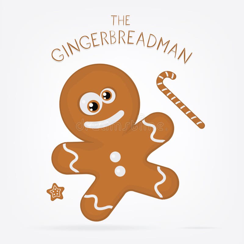 Gingerbread Cookie stock vector. Illustration of december - 64864436