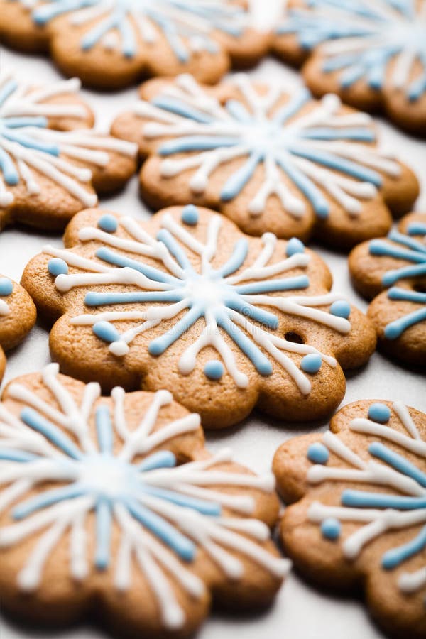 Gingerbread cookies stock image. Image of ginger, decorated - 12251925