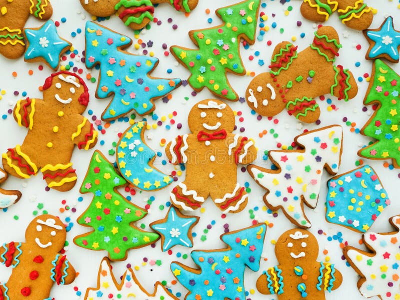 Gingerbread cookies stock image. Image of ginger, delicious - 21817343