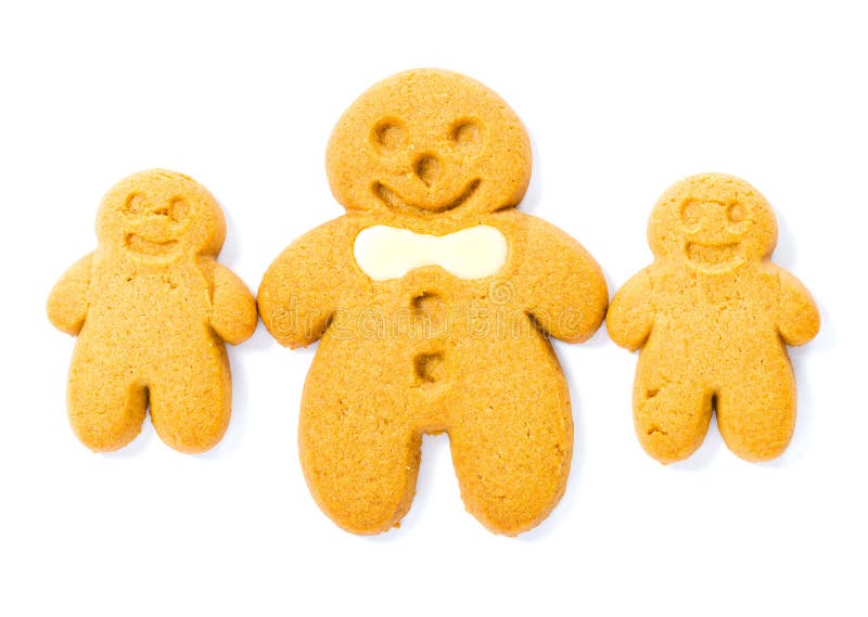 Gingerbread family cookies stock photo. Image of seasonal - 35803144