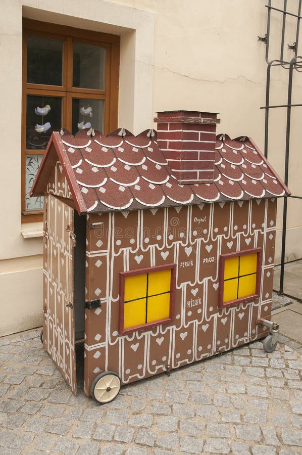 Gingerbread cottage stock photo. Image of fairy, cottage - 47744008
