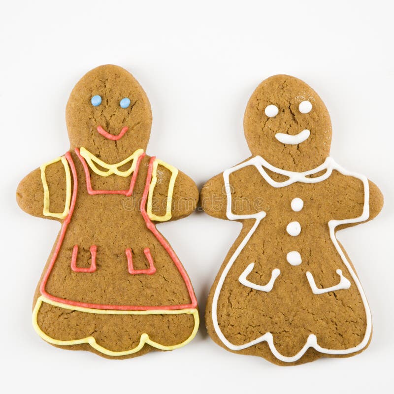 Gingerbread couple. stock image. Image of holiday, homosexual - 3533353