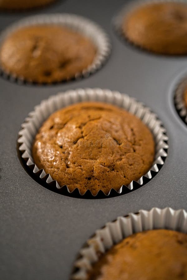 Gingerbread cupcakes stock image. Image of snack, sweets - 291386459