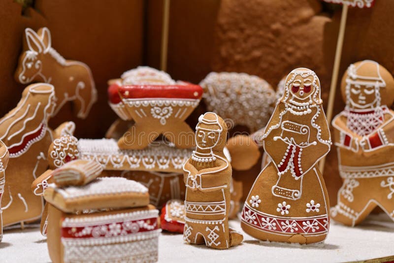 Gingerbread display stock photo. Image of celebration - 28290830