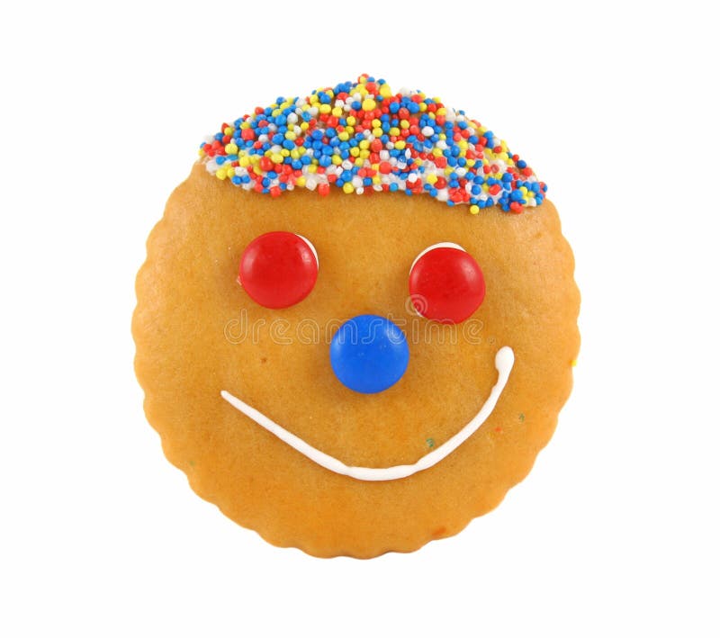 Gingerbread Face stock photo. Image of fattening, cake - 4904888