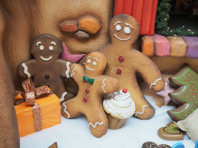 Gingerbread family stock photo. Image of gingerbread - 236073962