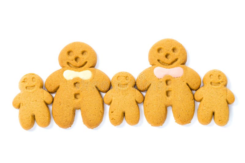 Gingerbread family stock image. Image of baking, children - 35161625