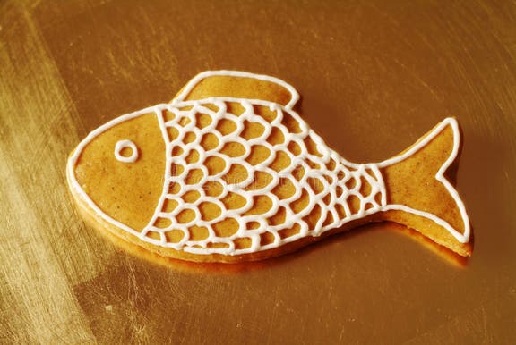 Gingerbread fish stock image. Image of traditional, xmas - 10780441