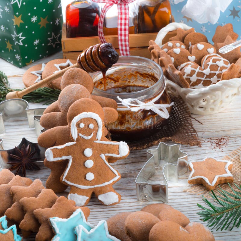 Gingerbread stock image. Image of baking, decoration - 35815013