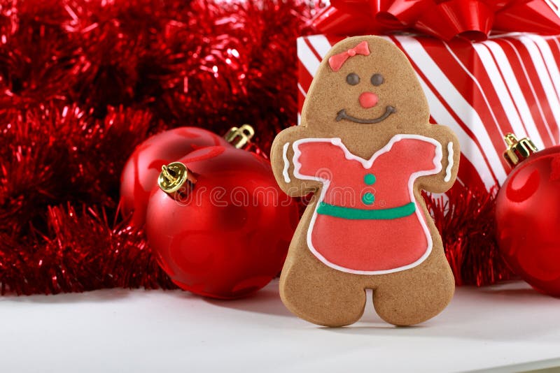 Gingerbread Girl stock photo. Image of xmas, girl, gingerbread - 11909004