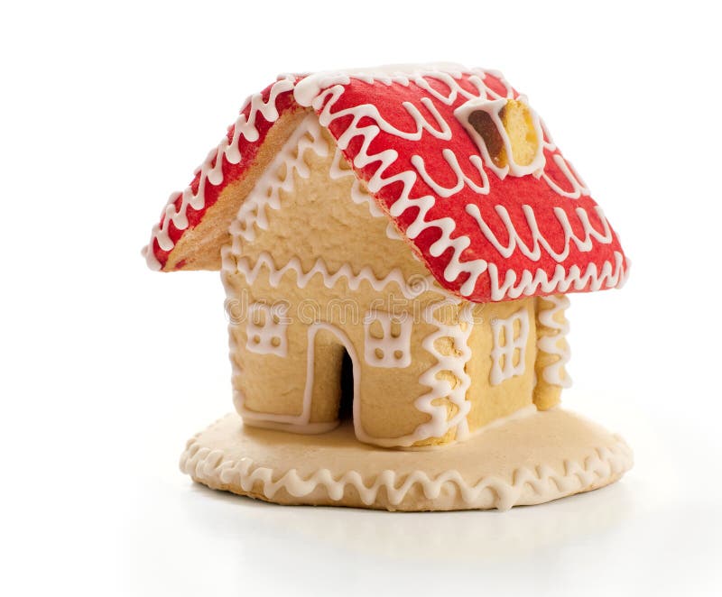Gingerbread house stock photo. Image of gingerbread, white - 14159508