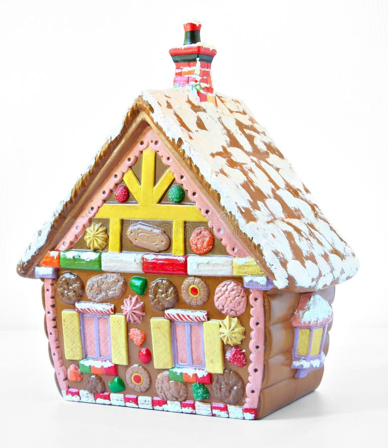 Gingerbread house stock image. Image of cookie, isolated - 2955747