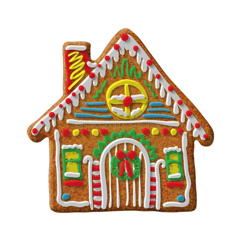 Cookie House Clipart Image