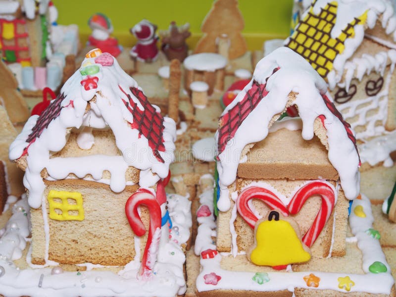 Gingerbread house stock photo. Image of gingerbread - 123864024