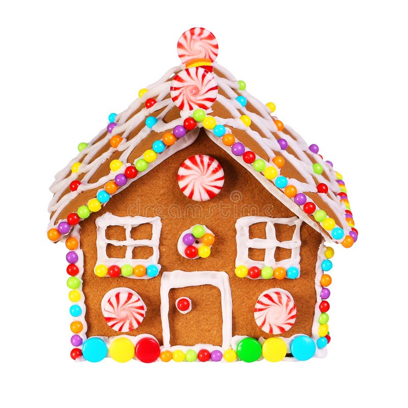Gingerbread house stock image. Image of decorated, space - 26967807