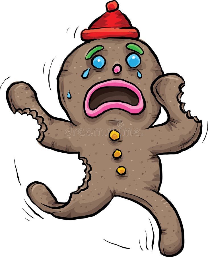 Gingerbread Injury stock illustration. Illustration of injury - 41570431