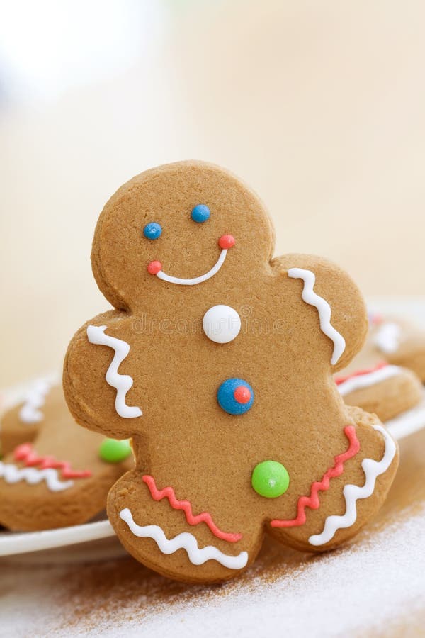 Gingerbread man stock image. Image of decorated, cookies - 35234913
