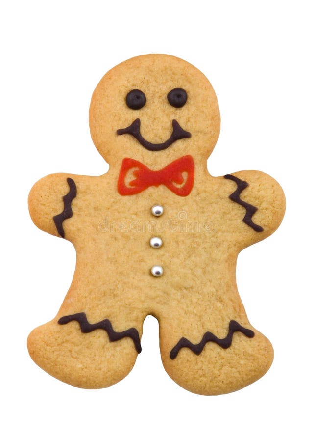 Undecorated Gingerbread Man Stock Image - Image of clean, full: 6399989