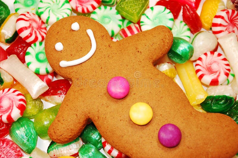 Gingerbread man stock image. Image of confection, mints - 11931867