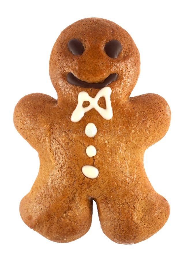Happy Gingerbread Man stock image. Image of background - 48281043