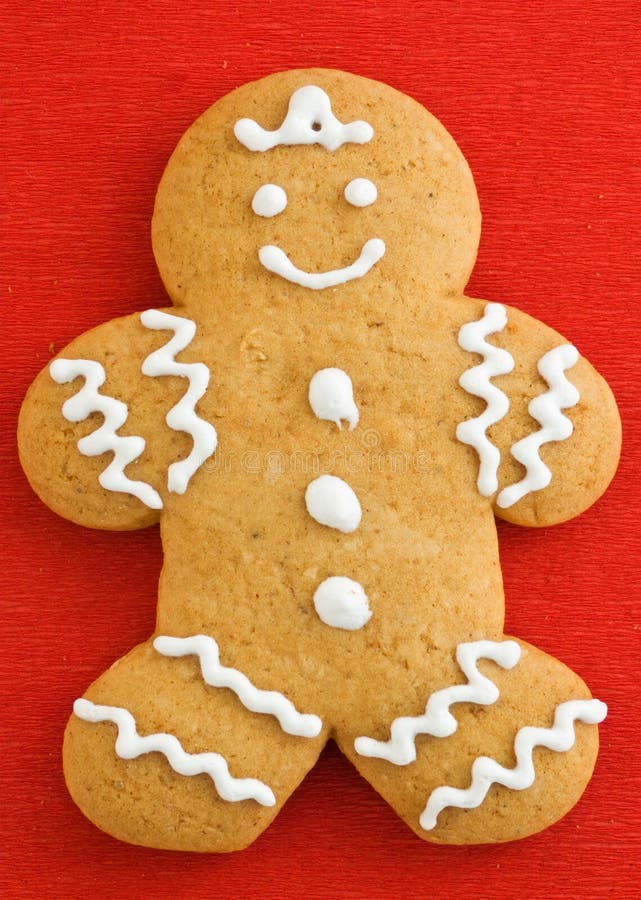 Gingerbread man stock image. Image of shape, ginger, sweet - 7047655