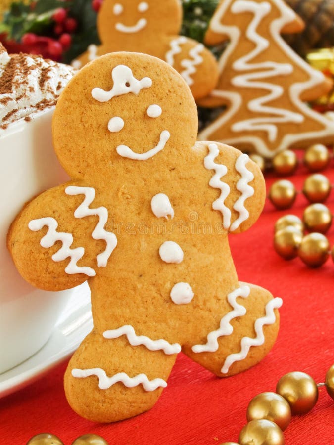 Funny Christmas Cookies Made by Kids Stock Photo - Image of melt ...