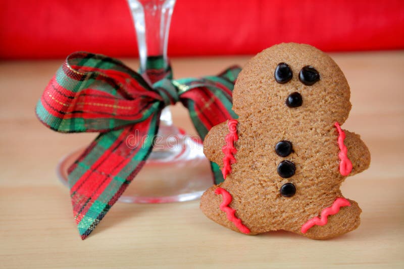 Gingerbread Man #2 stock image. Image of selective, gift - 7054043