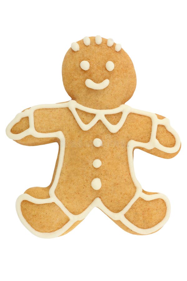 Gingerbread man stock photo. Image of christmas, isolated - 8129842