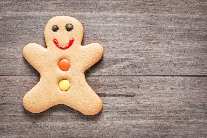 Gingerbread man stock photo. Image of wooden, sugar, biscuit - 38087060