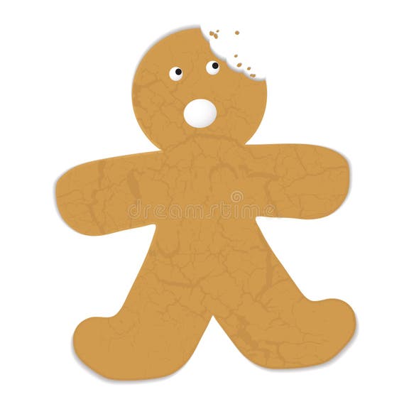 Sad Gingerbread Man Vector Stock Illustrations – 64 Sad Gingerbread Man ...