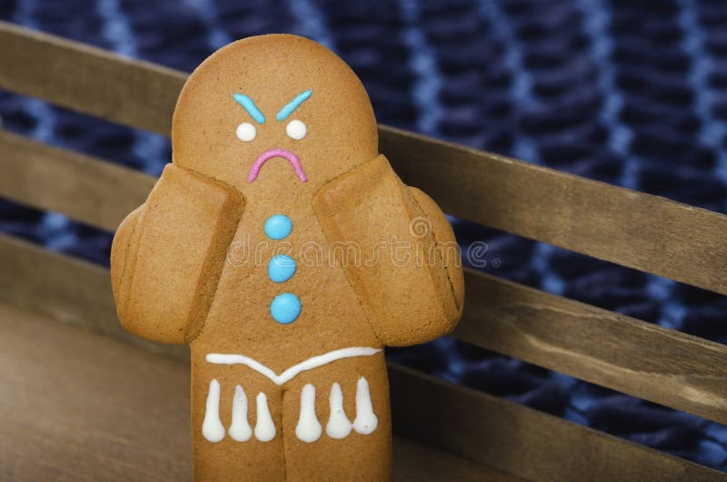 Angry Gingerbread Man Christmas Stock Photos - Free & Royalty-Free ...