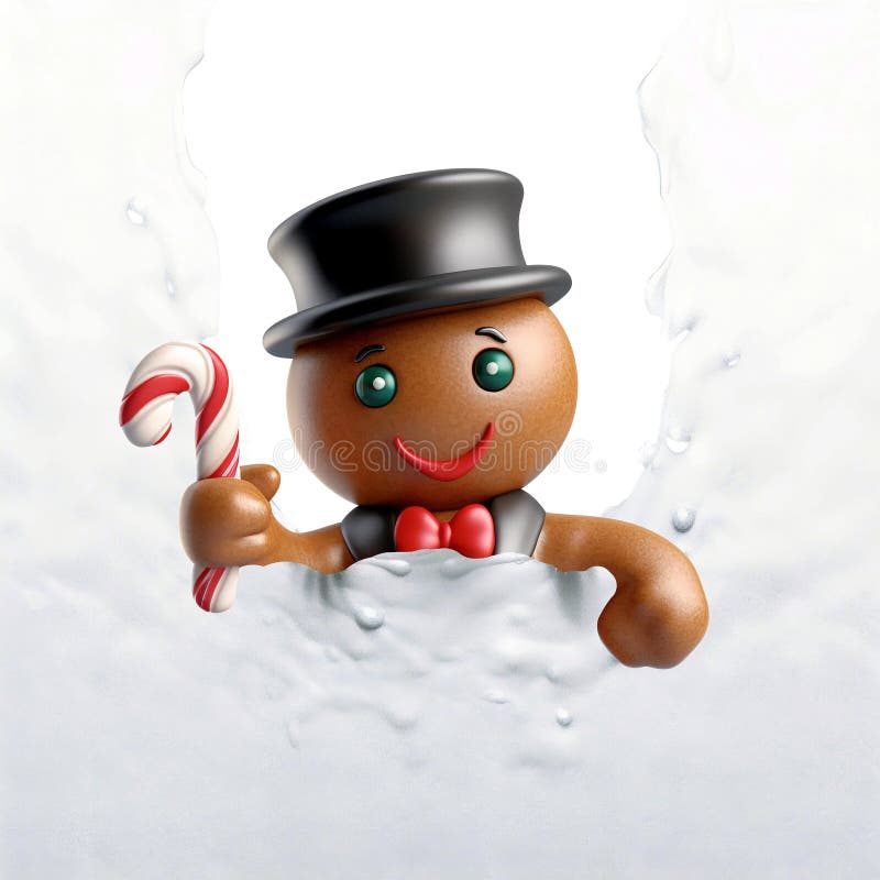 Gingerbread man cookie stock illustration. Illustration of traditional ...