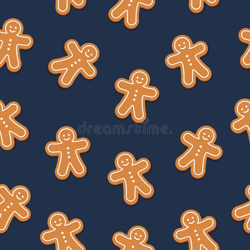 Cookie seamless pattern stock vector. Illustration of asia - 190748292